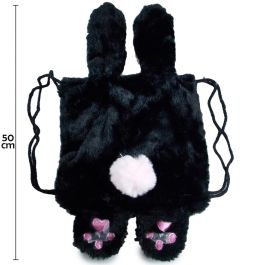 Mochila Chica Forma Conejo Orejitas Rabito Peluche | 1 Mochila | Modelo