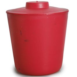 Azucarera Grande Plástico Hondo Con Tapa Colores | RP por Mayoreo