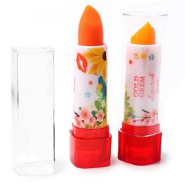 Labial Stick Chico GOLD CREM Profesional Flores 6 Tonos Magicos | 12 ...